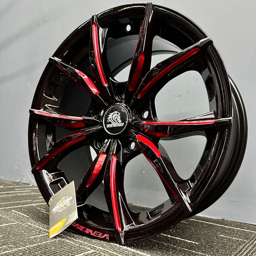 16” ORIGINAL RAPIDASH VENOM PREMIUM ALLOY WHEELS Honda Vezel Civic Kia ...