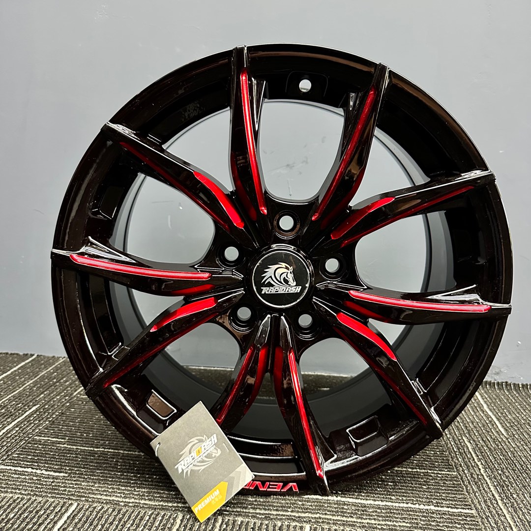 16” ORIGINAL RAPIDASH VENOM PREMIUM ALLOY WHEELS Honda Vezel Civic Kia ...