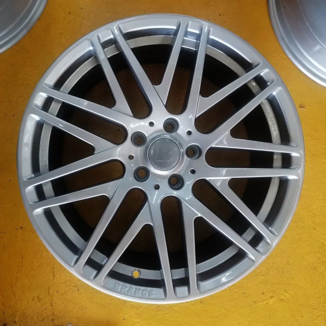 19" Original Brabus Forged Monoblock F Staggered Sport Rim Mercedes AMG ...
