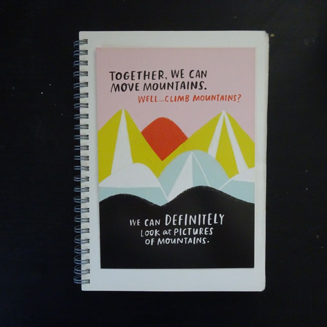 1 Go You Postcard: Together we can move mountains, Hobbies & Toys ...