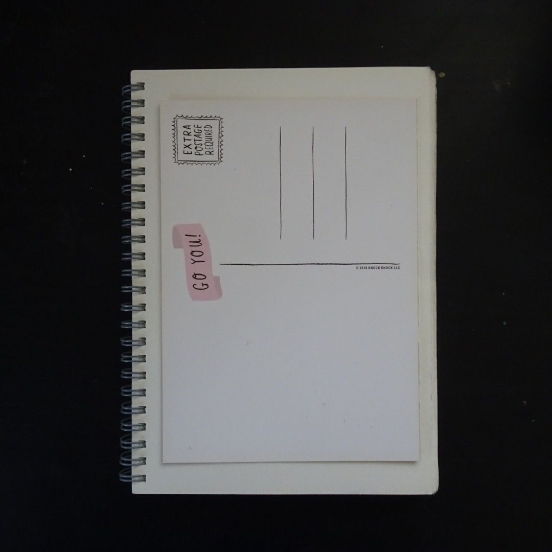 1 Go You Postcard: Together we can move mountains, Hobbies & Toys ...