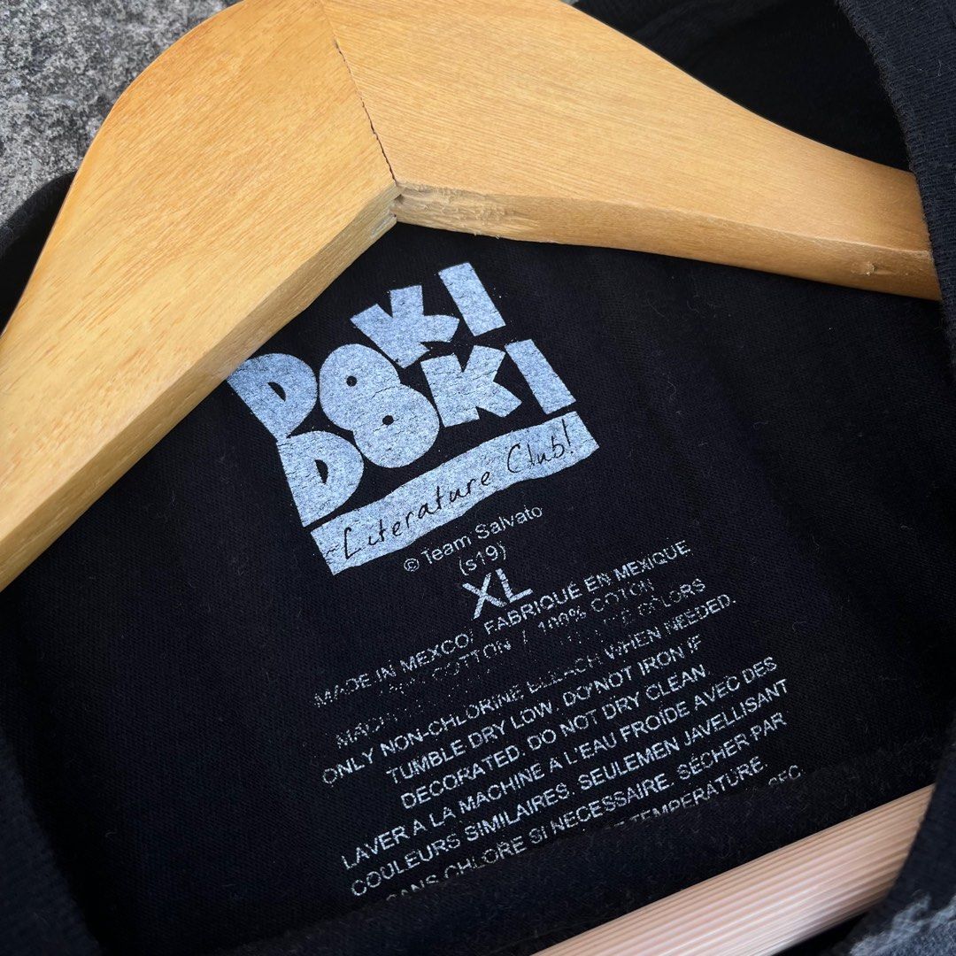 2019 DOKI DOKI LITERATURE CLUB, Men's Fashion, Tops & Sets, Tshirts & Polo Shirts on Carousell