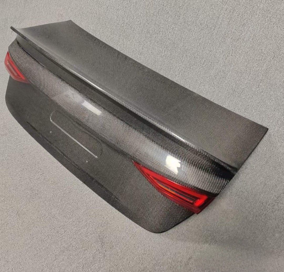 [Preorder] 2022 Audi A3 Carbon Boot Lip, Car Accessories, Accessories ...