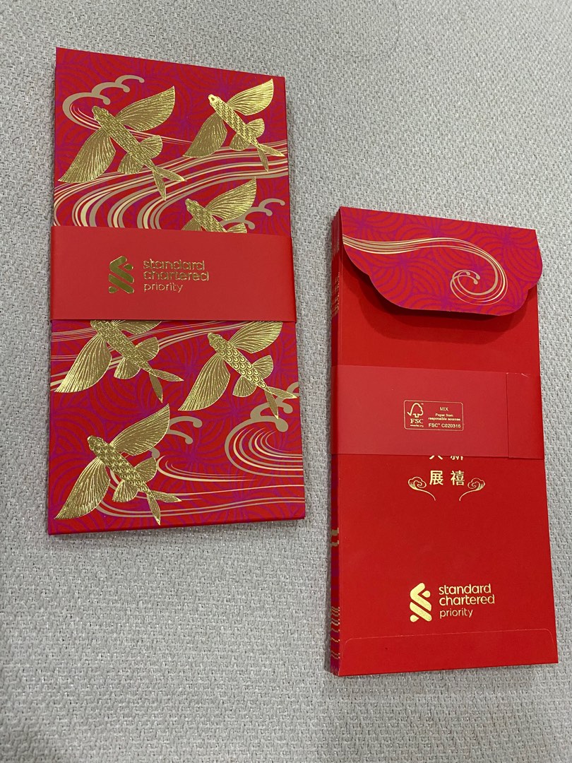 2023 Ang Bao / Red Packet ( standard chartered Bank), Hobbies & Toys ...