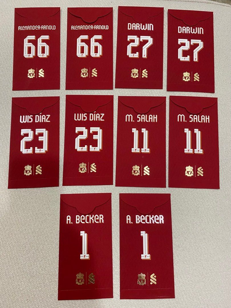 2023 LFC Liverpool Red Packet / Ang Bao, Hobbies & Toys, Stationery ...