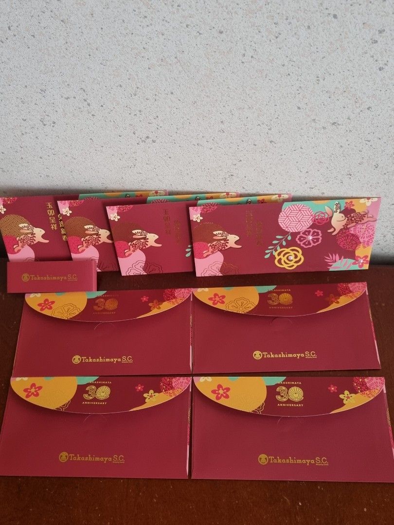 2023 Takashimaya Rabbit Packets, Hobbies & Toys, Stationery & Craft ...