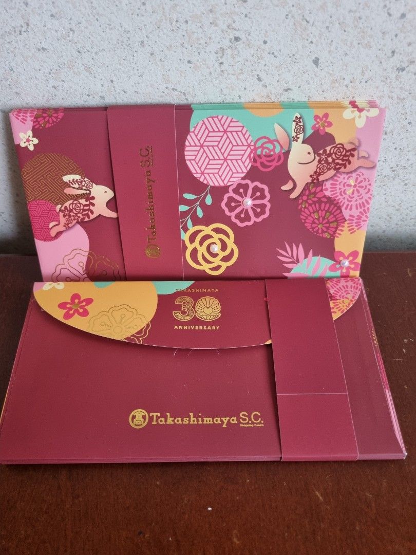 2023 Takashimaya Rabbit Packets, Hobbies & Toys, Stationery & Craft ...