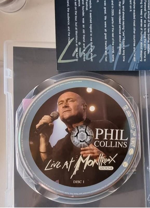 2DVD 丨 Phil Collins | 2012年出版 Name of DVD 影碟名稱 : Phil Collins Live At ...