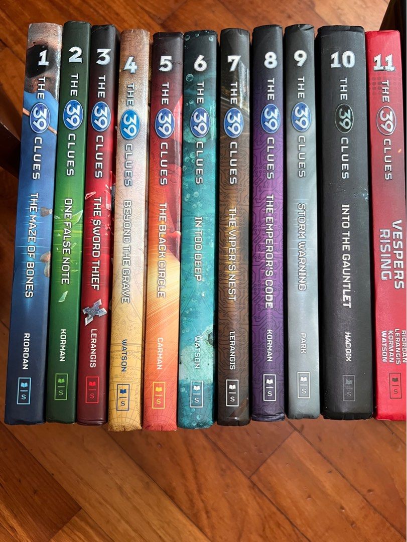 39 clues full set / 39 clues Unstoppable/ Infinity Ring /Cahill v ...