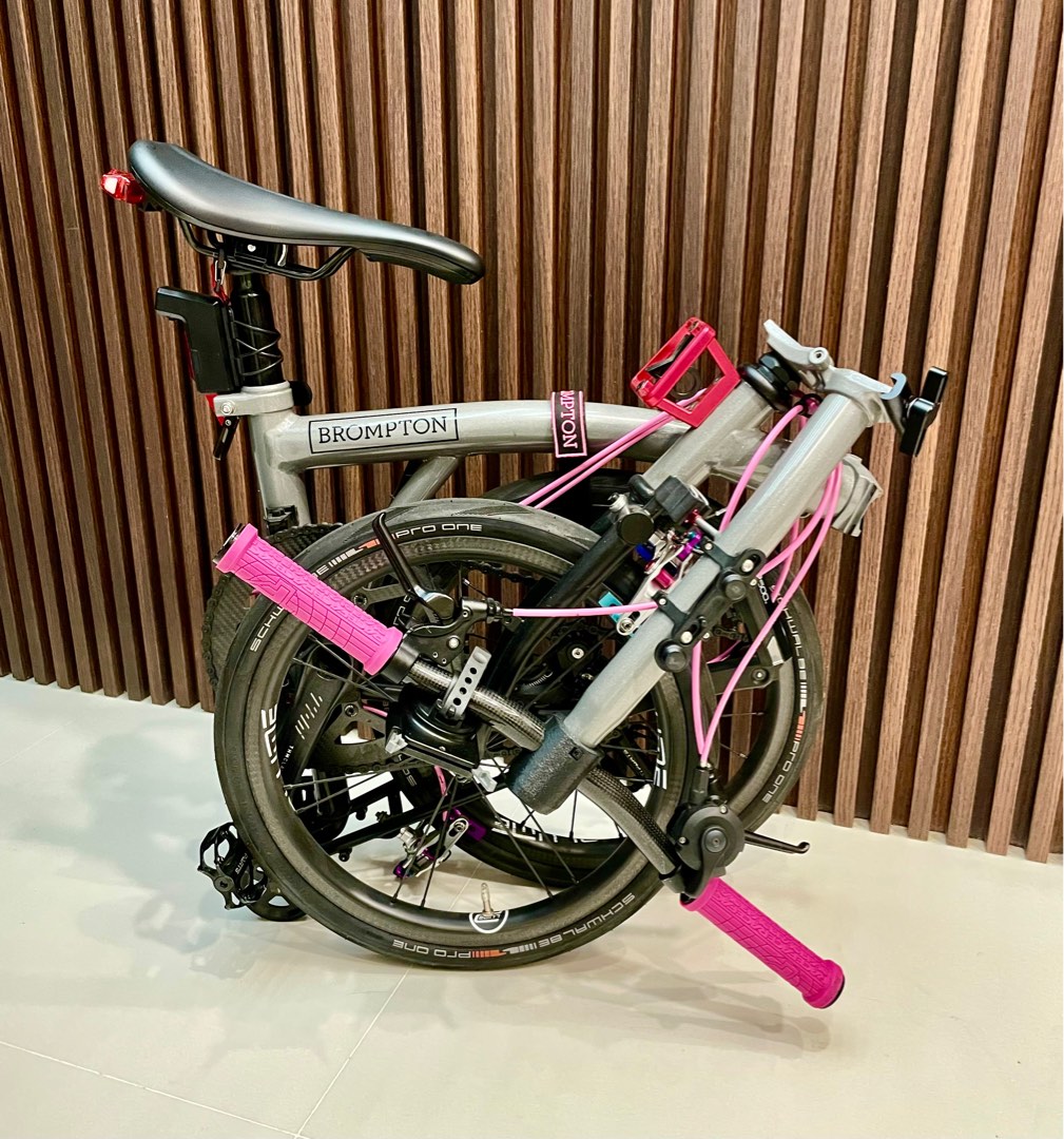 6 Mths Old Brompton P-Line Storm Grey (to be reverted back to stock ...