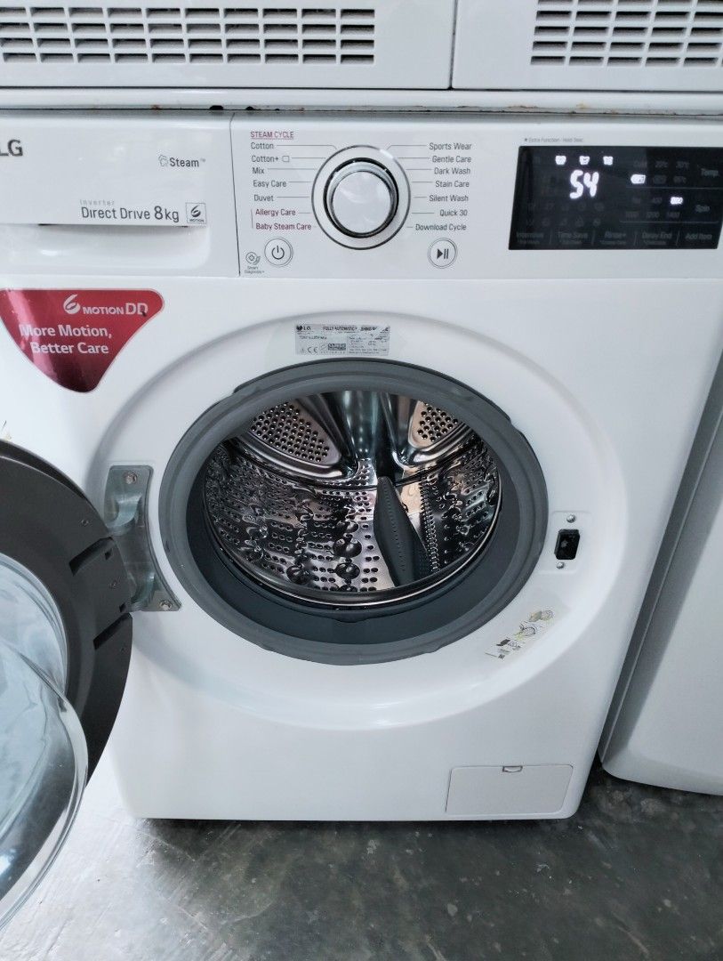 8/9kg Washing Machine & Condenser Dryer (pair), TV & Home Appliances ...