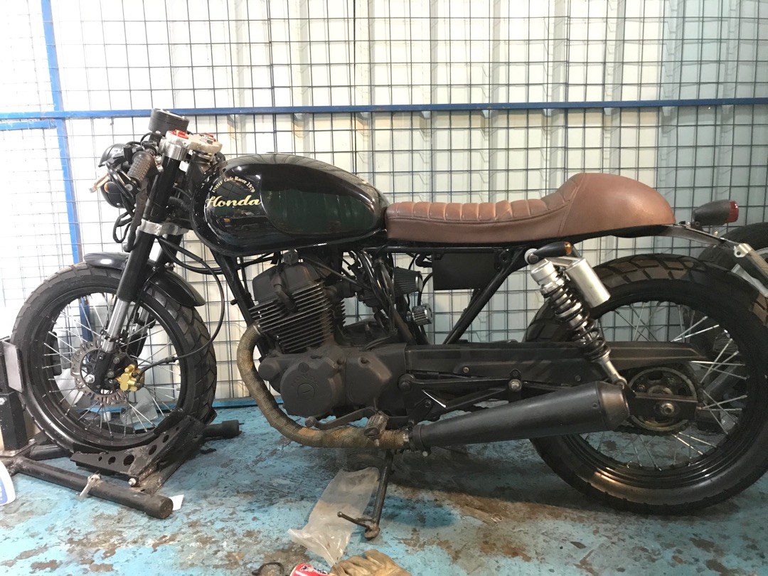 全車翻新 1996 Honda CB250 Custom Build Cafe style CB400ss Yamaha Suzuki ...