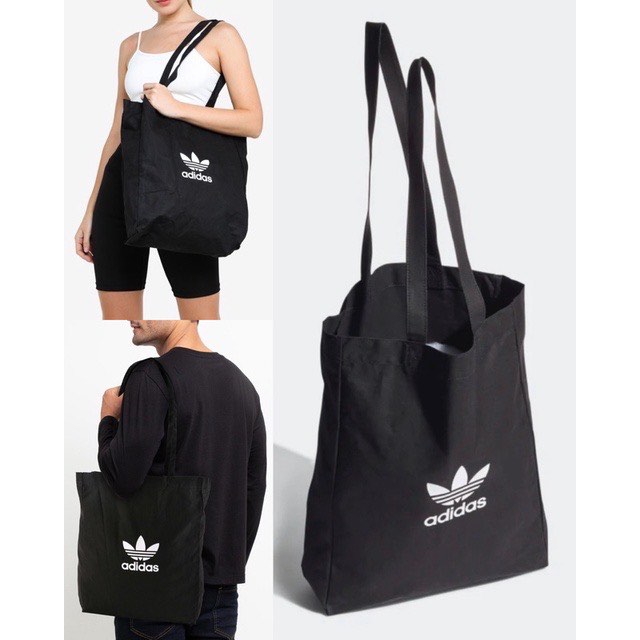ADIDAS SHOPPER BAG ORIGINAL, Fesyen Wanita, Tas & Dompet di Carousell