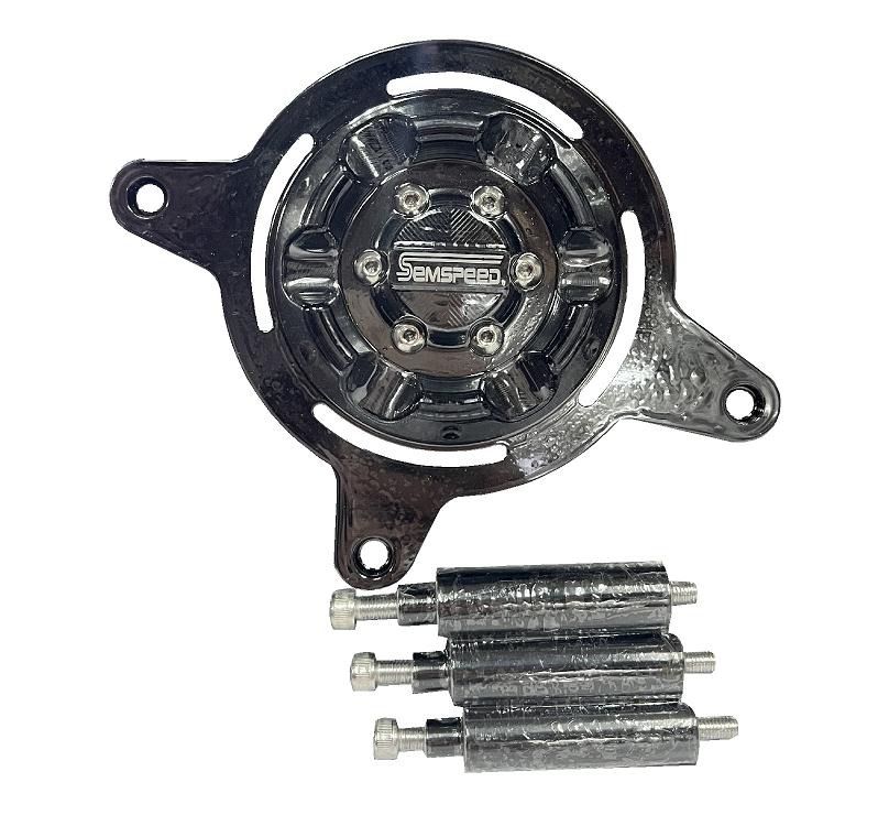 Aerox V1 Cvt Front Engine Cover Motorcycles Motorcycle Accessories On Carousell