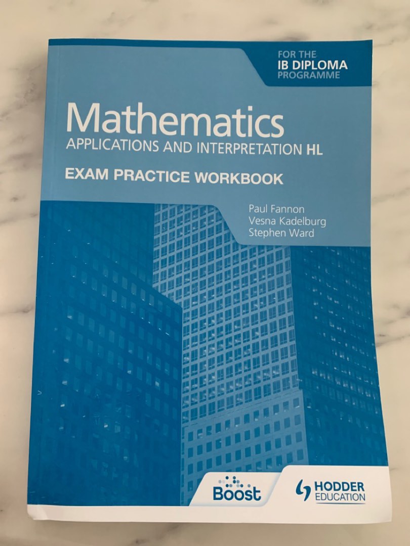 AI Maths Workbook (IB), Hobbies & Toys, Books & Magazines, Assessment ...