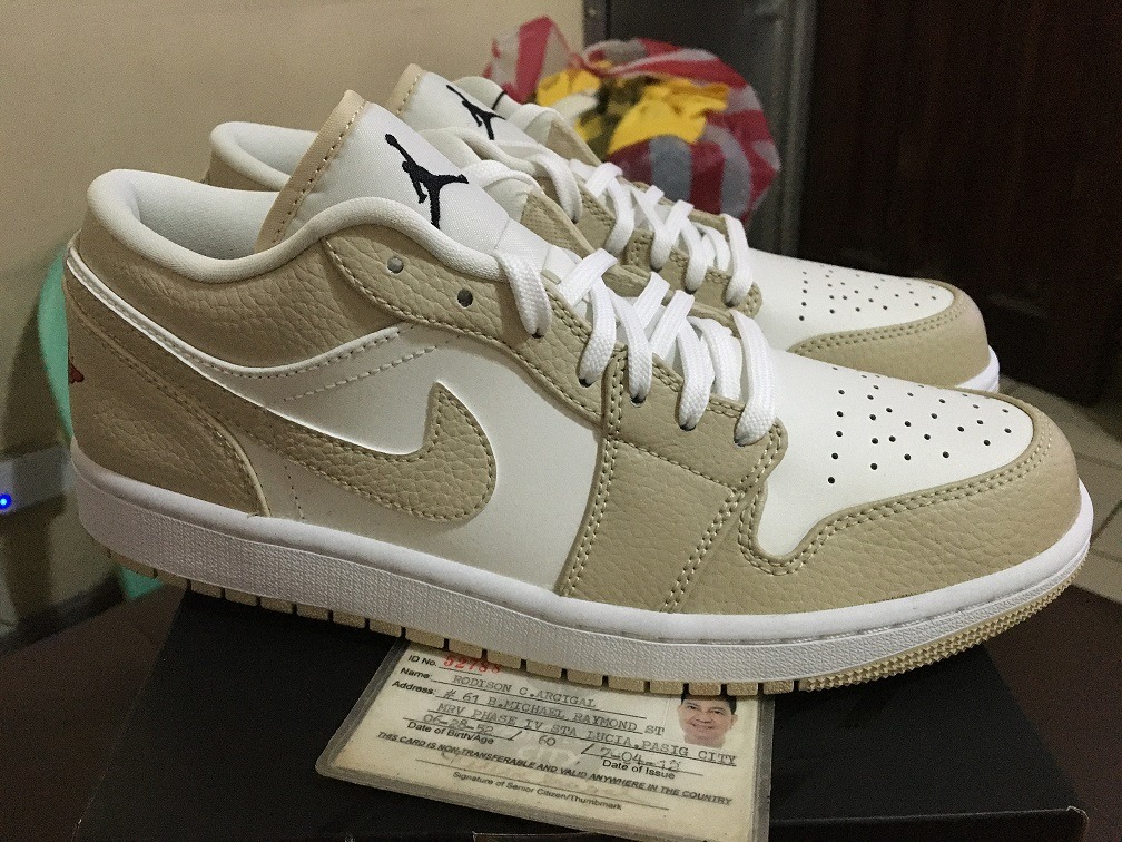 Air Jordan 1 Low SE Sail Rattan FB7168-121 SIZES 8.5 AND 9 BNDS, Men's ...