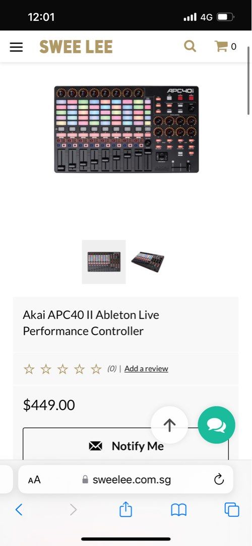 Akai APC 40 MK 2 Ableton Controller , Audio, Other Audio Equipment on ...