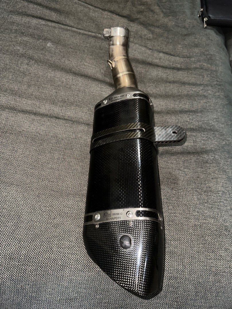 Akrapovic Exhaust Pipe for R3/MT-03, Motorcycles, Motorcycle Accessories on Carousell