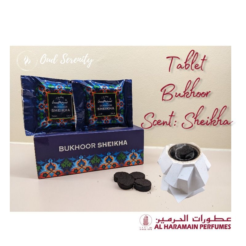 Al Haramain UAE Tablet Bukhoor (4 pcs in a pack), Furniture & Home ...