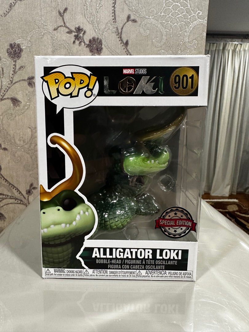 Alligator Loki Special Edition Funko Pop With Box Disney+ Marvel Loki ...