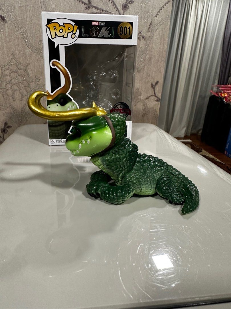 Alligator Loki Special Edition Funko Pop With Box Disney+ Marvel Loki ...