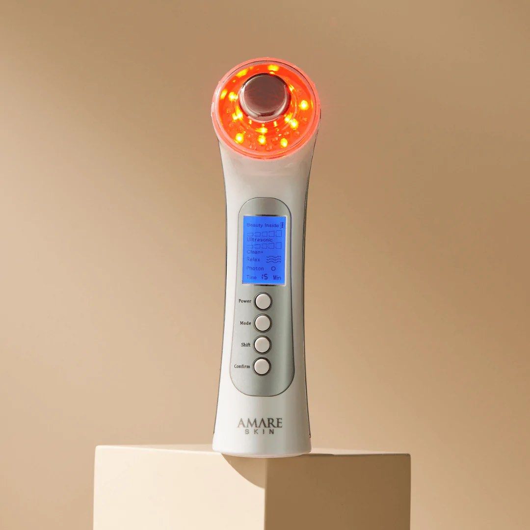 AMARE Skin LED Light Therapy Handheld Device, Beauty & Personal Care ...
