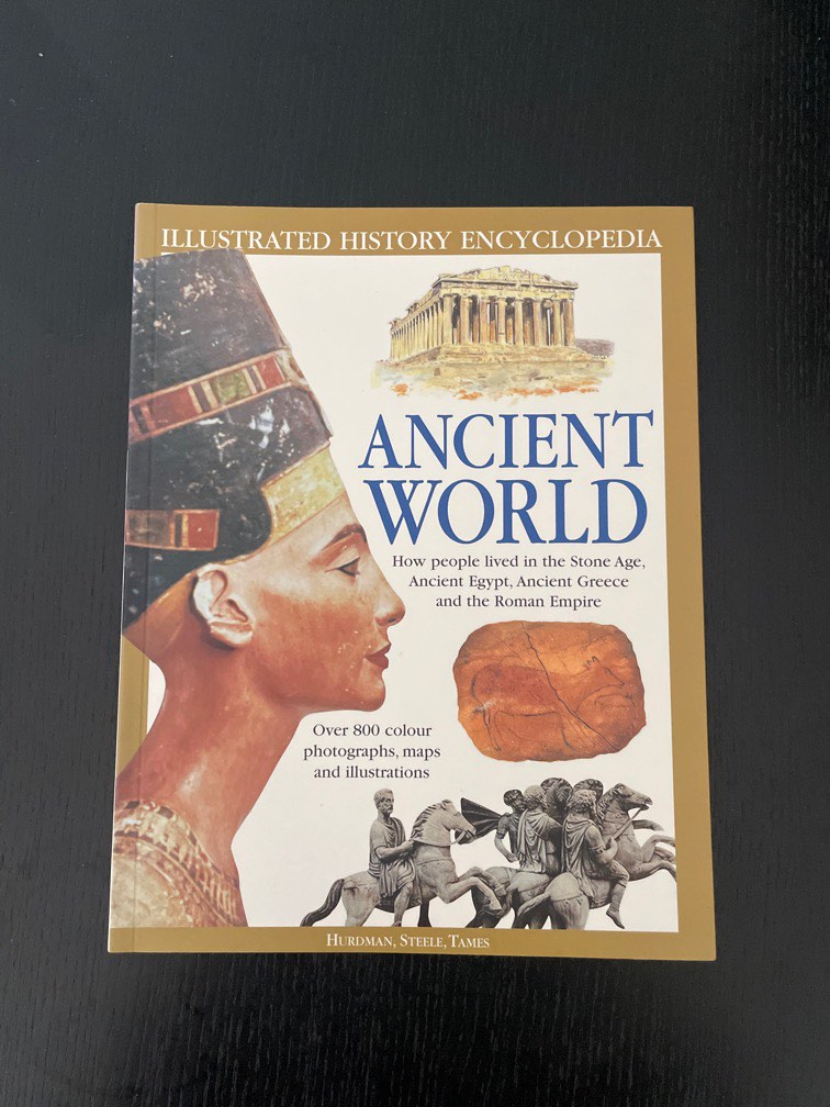 Ancient World - Encyclopedia, 興趣及遊戲, 書本 & 文具, 小朋友書 - Carousell