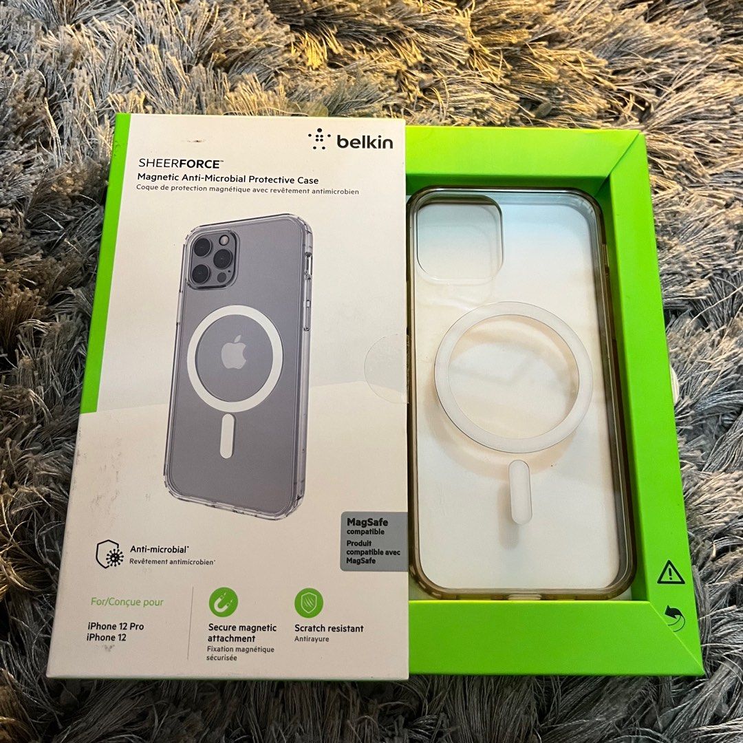 Apple iPhone 12 / 12 Pro Belkin SHEERFORCE Magsafe Case, Mobile Phones ...