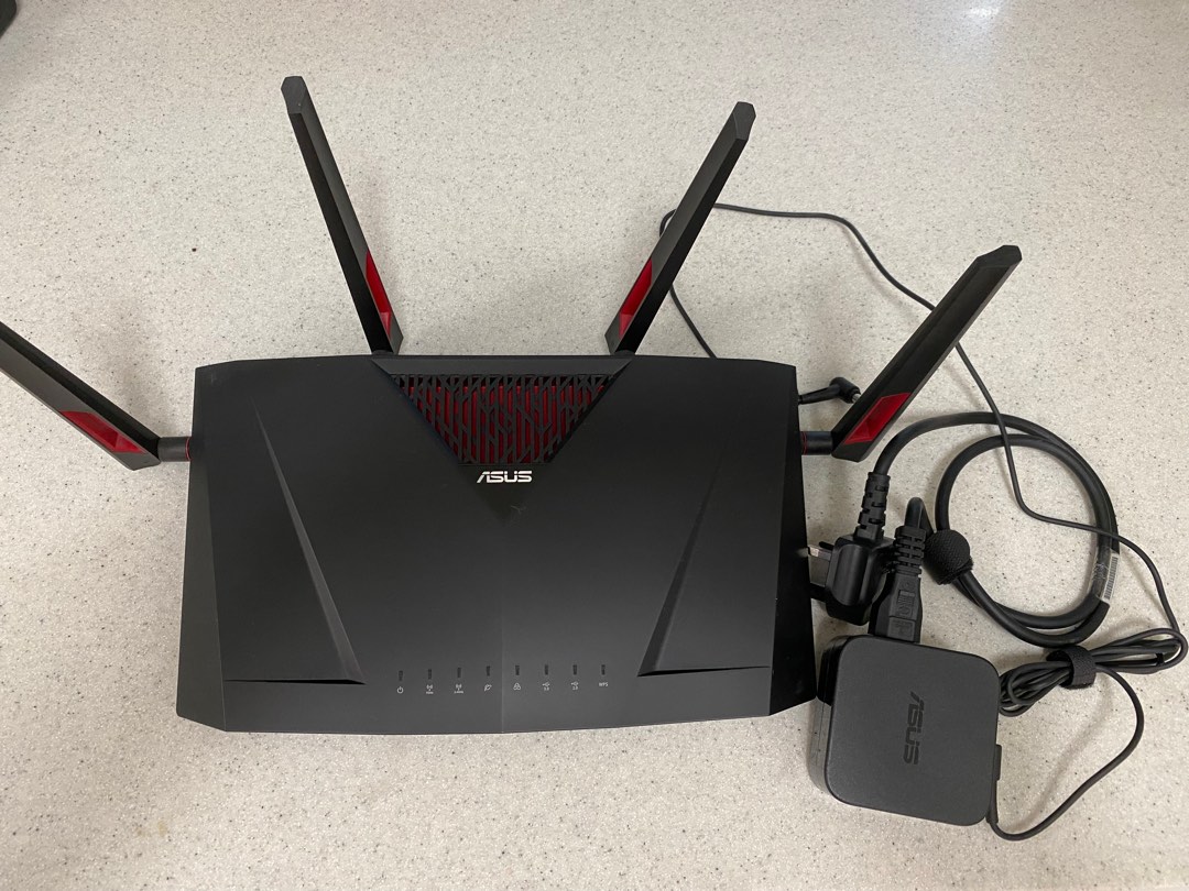 Asus router AC3100, Computers & Tech, Parts & Accessories, Networking ...
