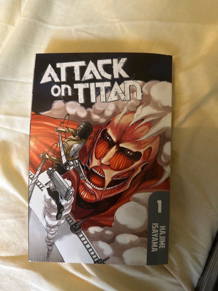 Attack On Titan Volume 1, Hobbies & Toys, Books & Magazines, Comics ...