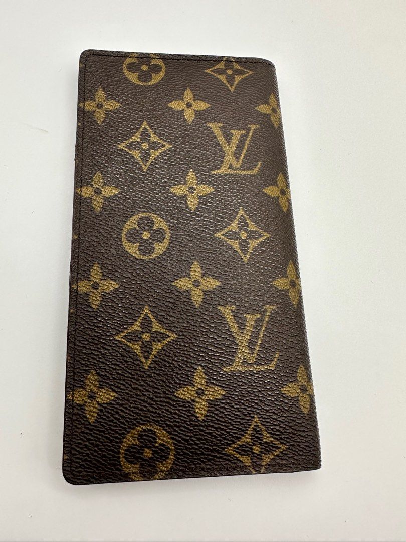 Authentic Louis Vuitton LV Checkbook Wallet, Luxury, Bags & Wallets on ...