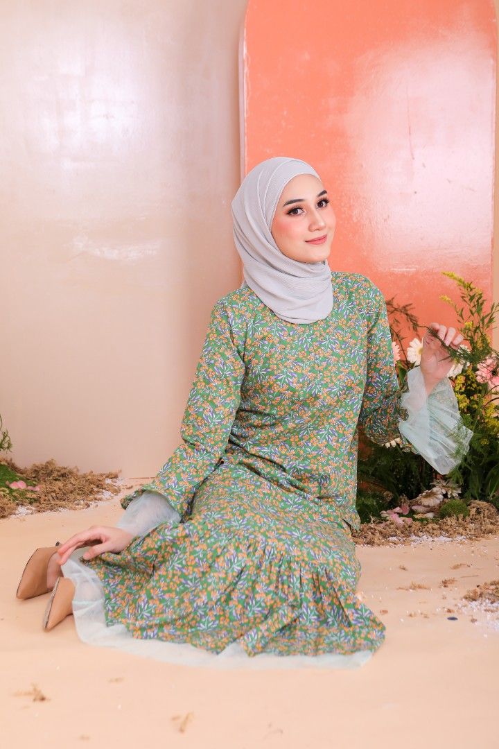 Baju Raya Sedondon 2023, Women's Fashion, Muslimah Fashion, Baju Kurung ...