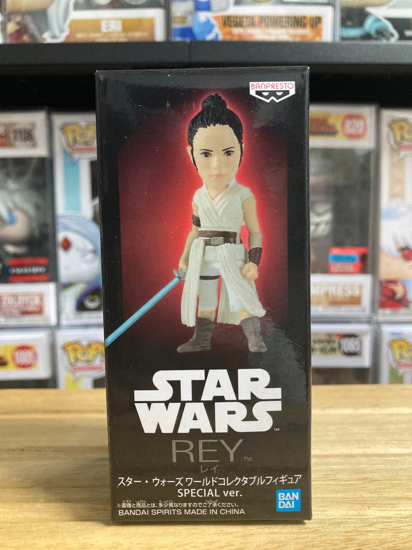 Banpresto WCF Star Wars Rey Figure, Hobbies & Toys, Toys & Games on ...
