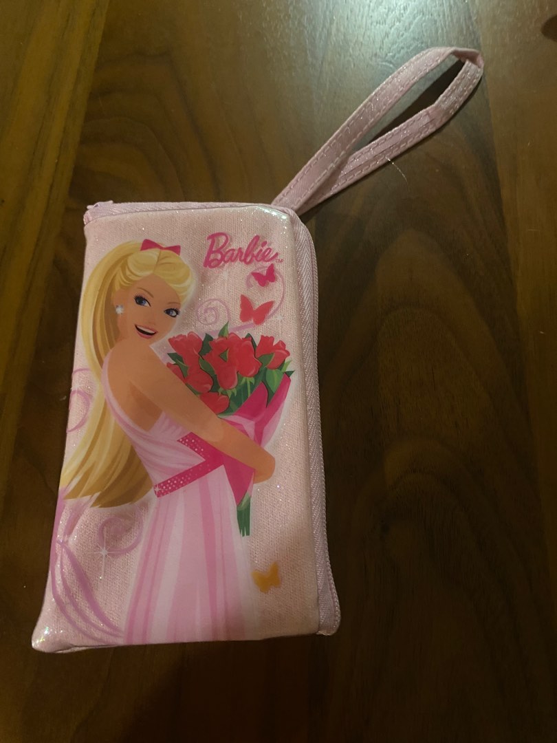 Barbie waterproof pvc pouch, Babies & Kids, Babies & Kids Fashion on ...