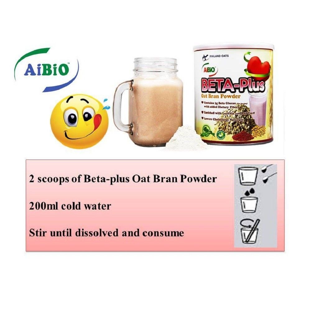 Beta Plus Oat Bran Powder 500g, Food & Drinks, Beverages on Carousell