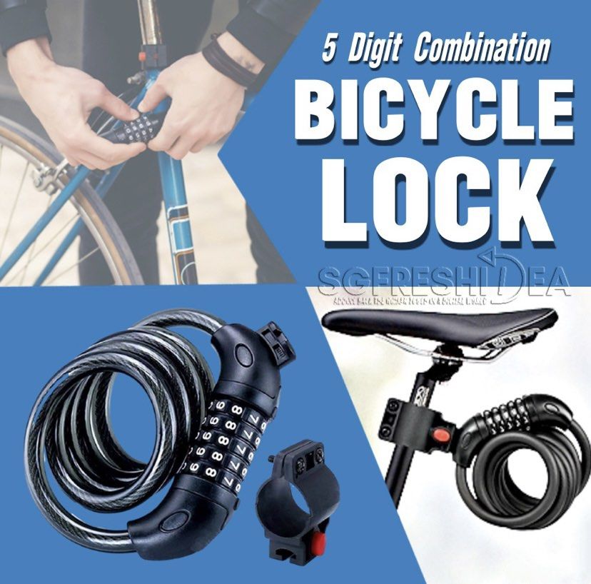 [2 Items] Tile Hollow Checker & Bicycle Lock (for Home Renovation ...