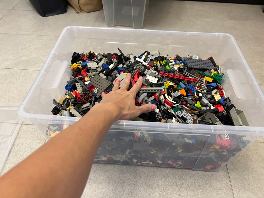 Big box of Lego (rare sets), Hobbies & Toys, Toys & Games on Carousell