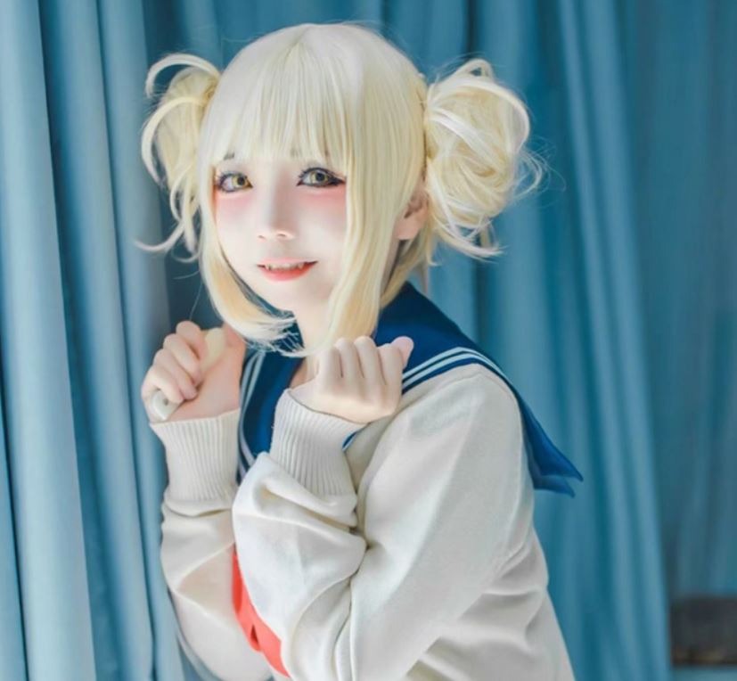 BNHA Himiko toga wig + costume, Hobbies & Toys, Memorabilia ...