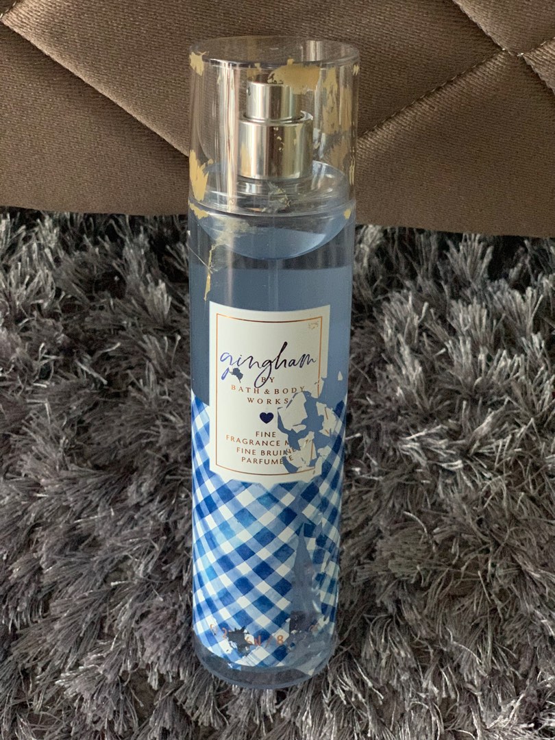 Brand New Bath and Body Gingham Fragrance Mist, Beauty & Personal Care ...