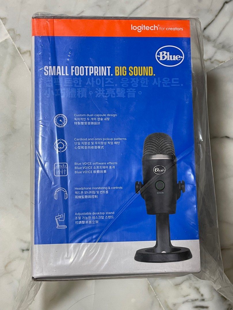 Brand new Logitech for Creators Blue Yeti nano, Audio, Microphones on ...
