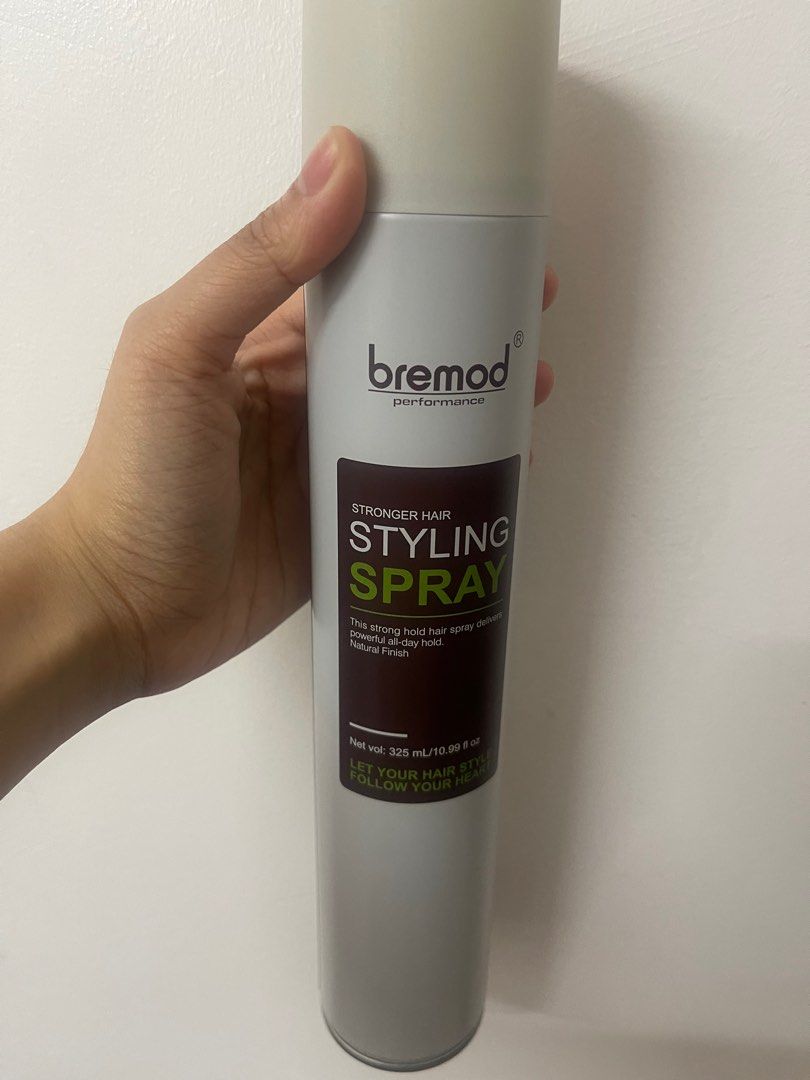 Bremod Styling Spray Spraynet, Beauty & Personal Care, Hair on Carousell