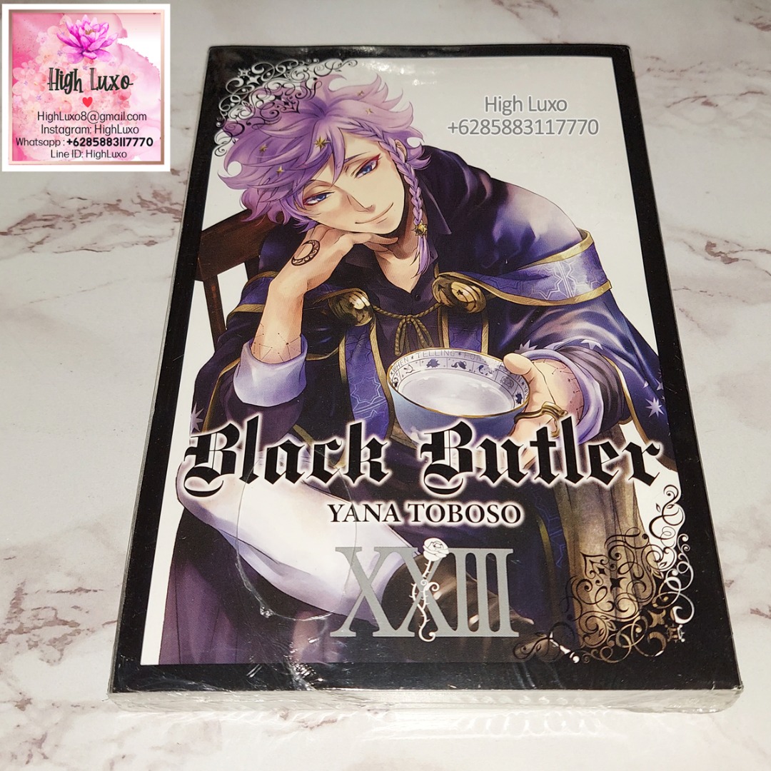 Buku Komik Black Butler Vol XXIII 23 English Comic Book Manga Seri ...