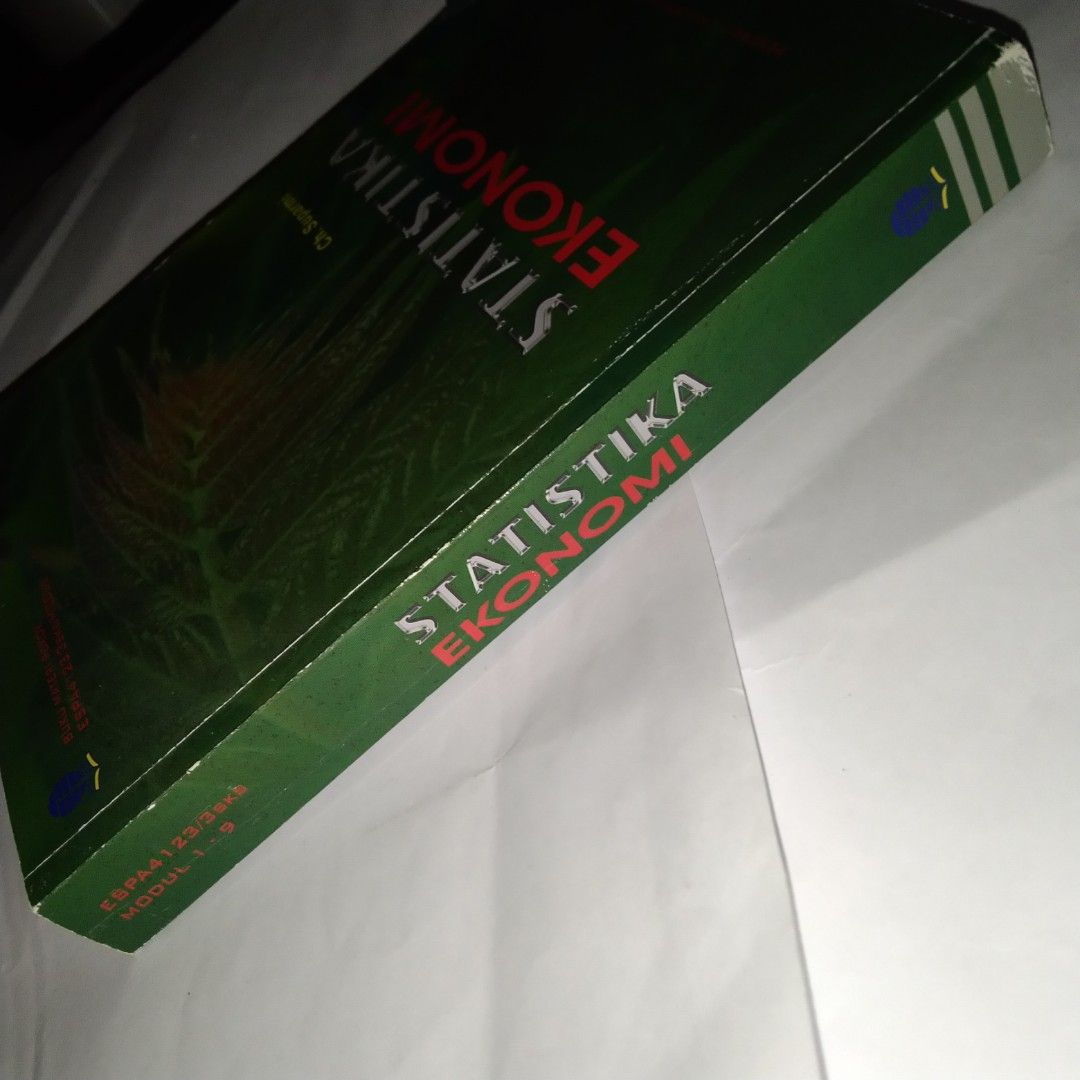 Buku Materi Pokok Statistika Ekonomi ESPA4123/3sks/MODUL 1-9 •Edisi 1 • (Ch.Suprami) Penerbit ...