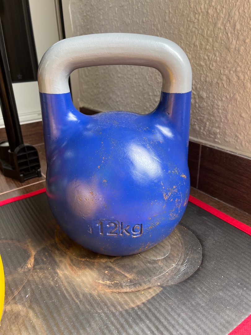 Bullz 12kg Competition Kettlebell, Sports Equipment, Exercise & Fitness ...