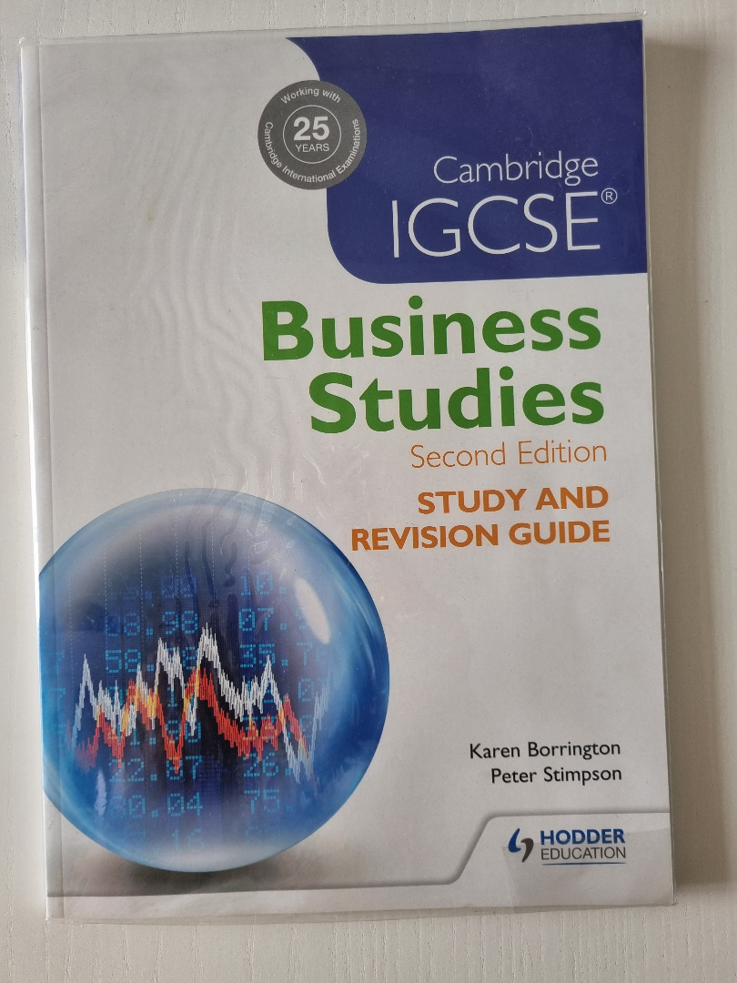 Cambridge IGCSE Business Studies Study and Revision Guide 2nd edition, Hobbies & Toys, Books ...