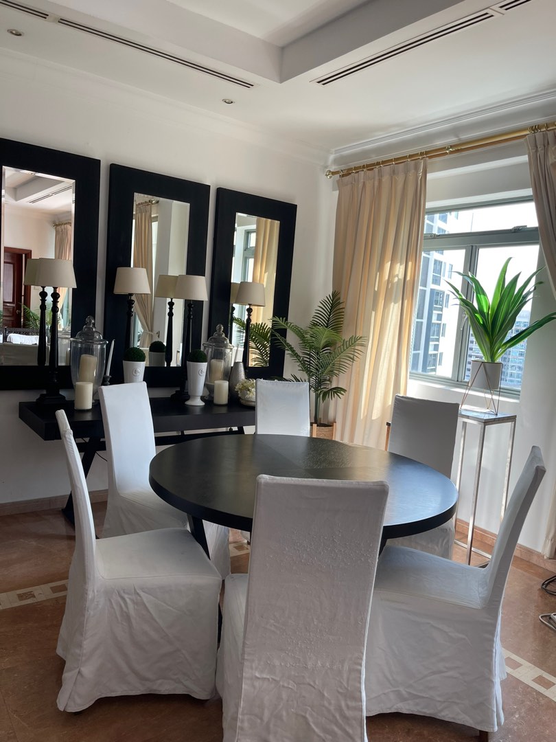 Camerich Domo 6 Seater Dining Table (solid wood!), Furniture & Home ...