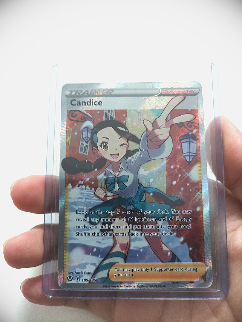 Candice silver tempest 189/195 trainer Pokemon, Hobbies & Toys, Toys ...