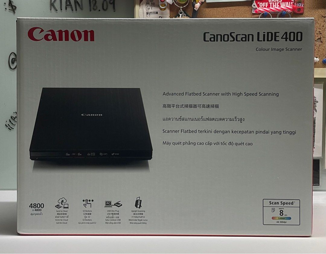 canon canoscan lide 400 colour scanner, Computers & Tech, Printers ...