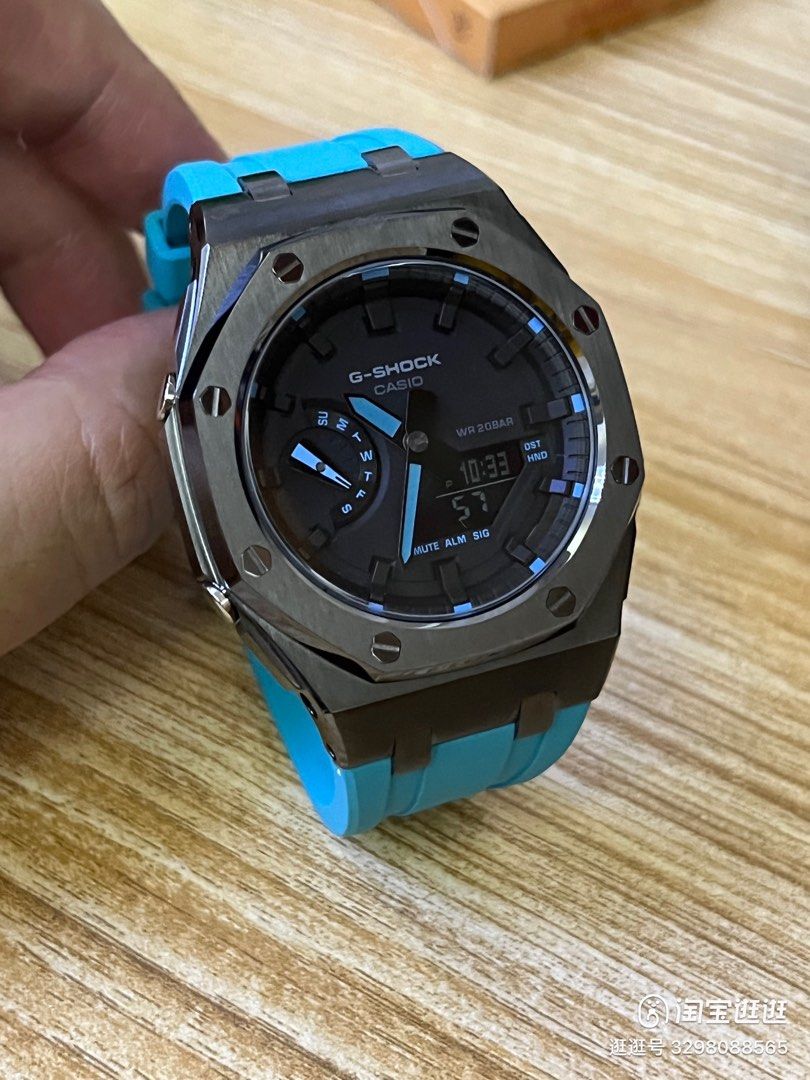 Casio Watch custom mod Casioak ga2100 ga2110 gab2100, Men's Fashion ...