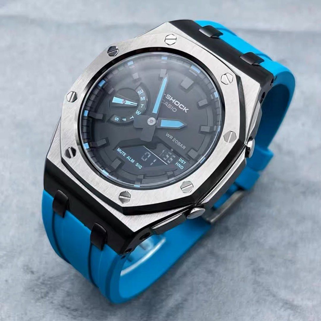 Casio Watch custom mod Casioak ga2100 ga2110 gab2100, Men's Fashion ...